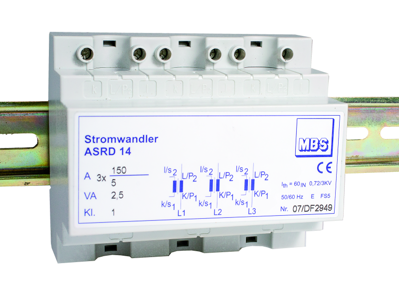 ASRD 14 3x125/5A 2,5VA Kl.1 - Dreiphasen-Stromwandlersätze | ASRD | 14 ...